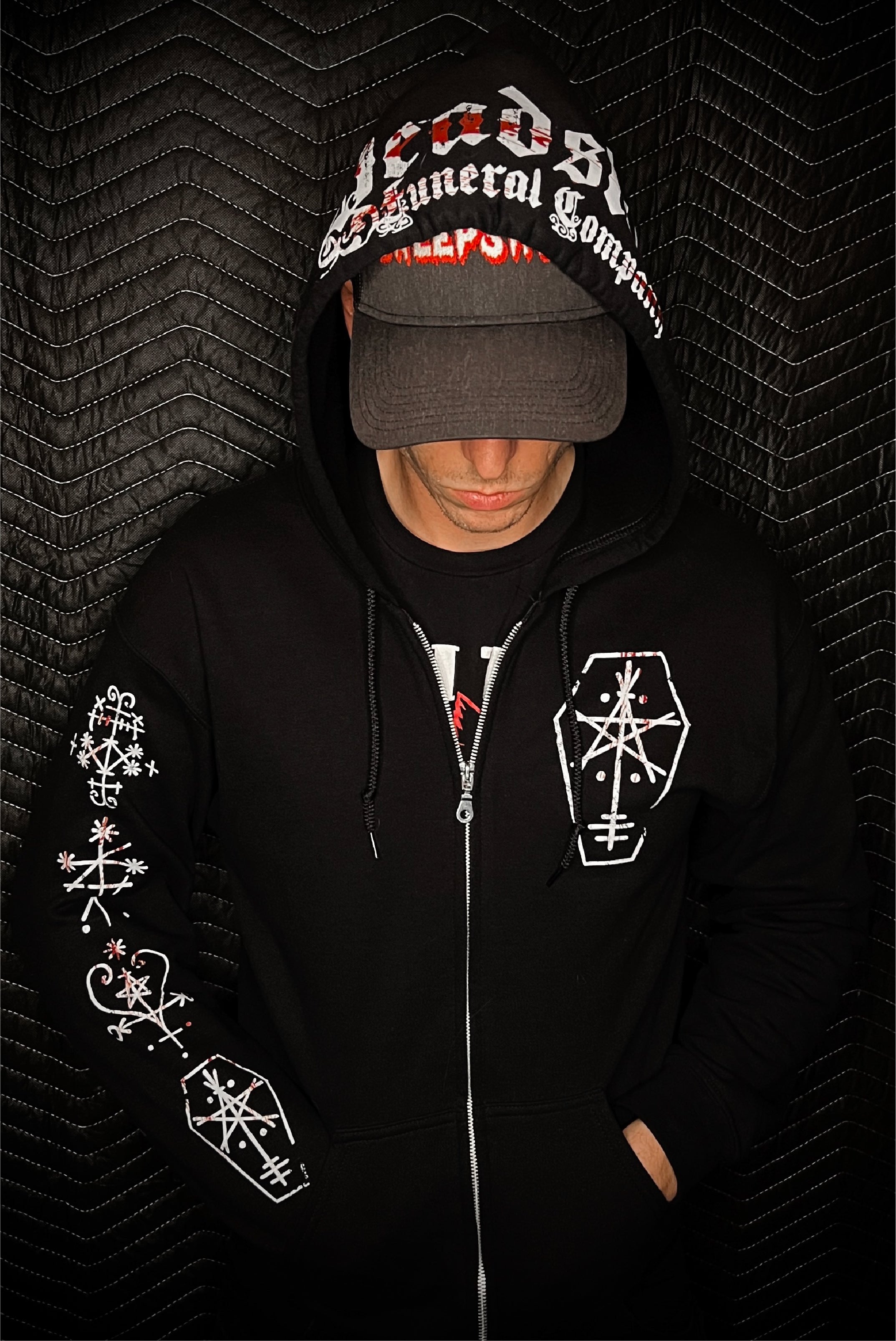 Blood Ritual Zip Hoodie – DeadsledFuneralCompany