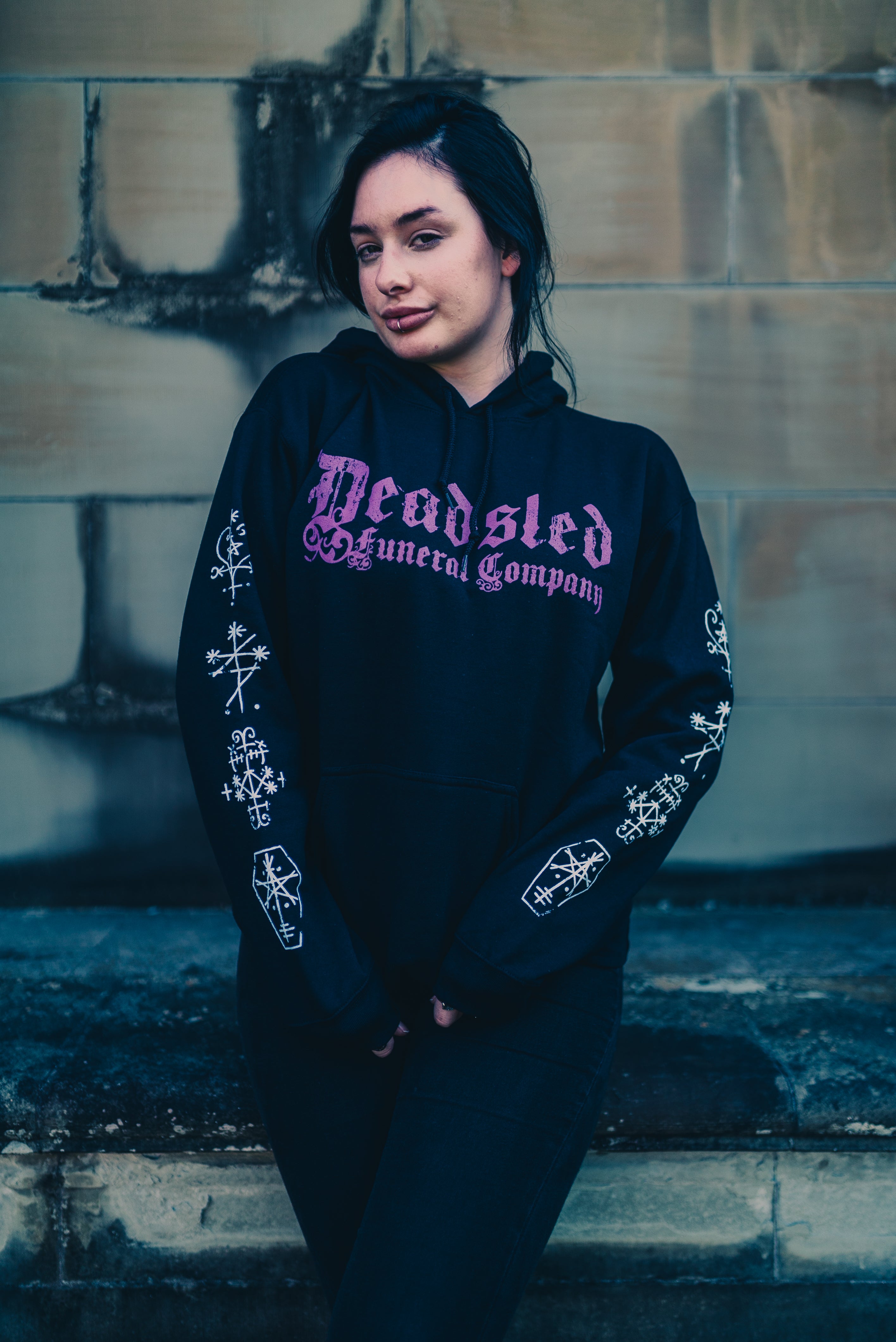 Deadsled Funeral Company | Merch | Sigils Aligned Hoodie ...